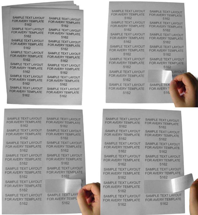 Avery 5162 | 14-Up per Page | HouseLabels.com