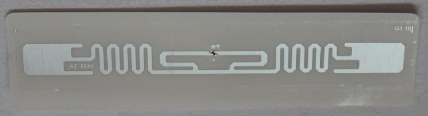 4” x 1” (Alien Higgs 3 Chip) RFID Label