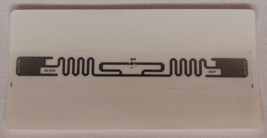 4” x 2” (Alien Higgs 4 Chip) RFID Label