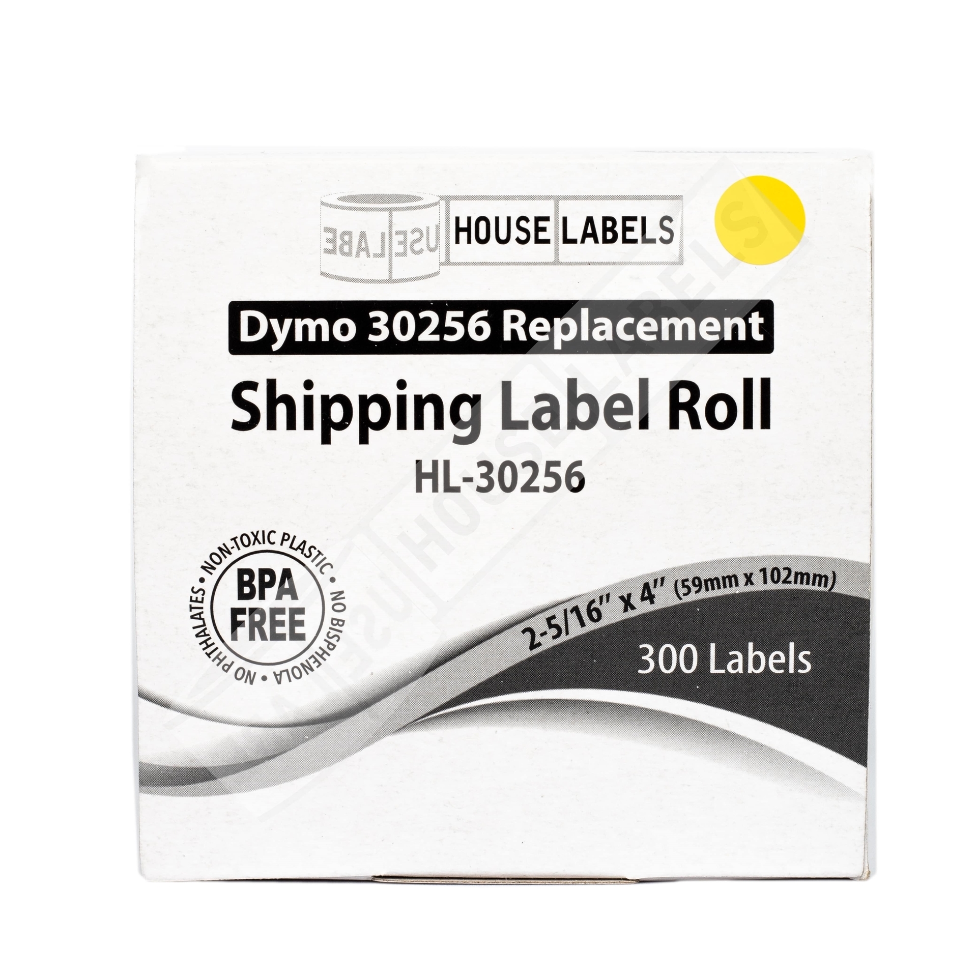 DYMO 30256 | Yellow | HouseLabels.com