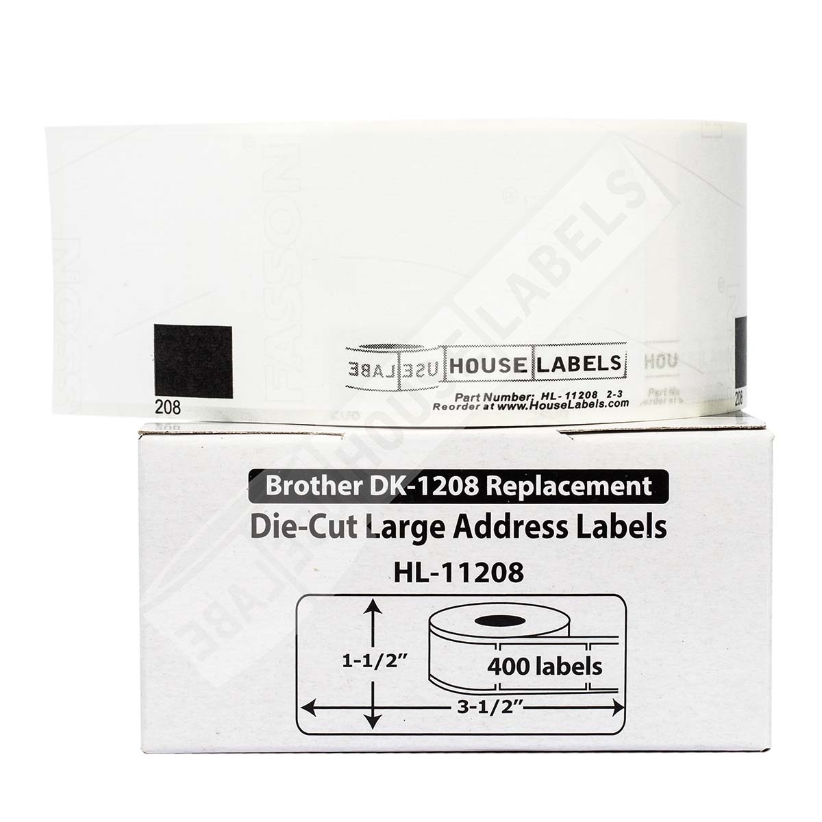 Brother DK 1208 | HouseLabels.com