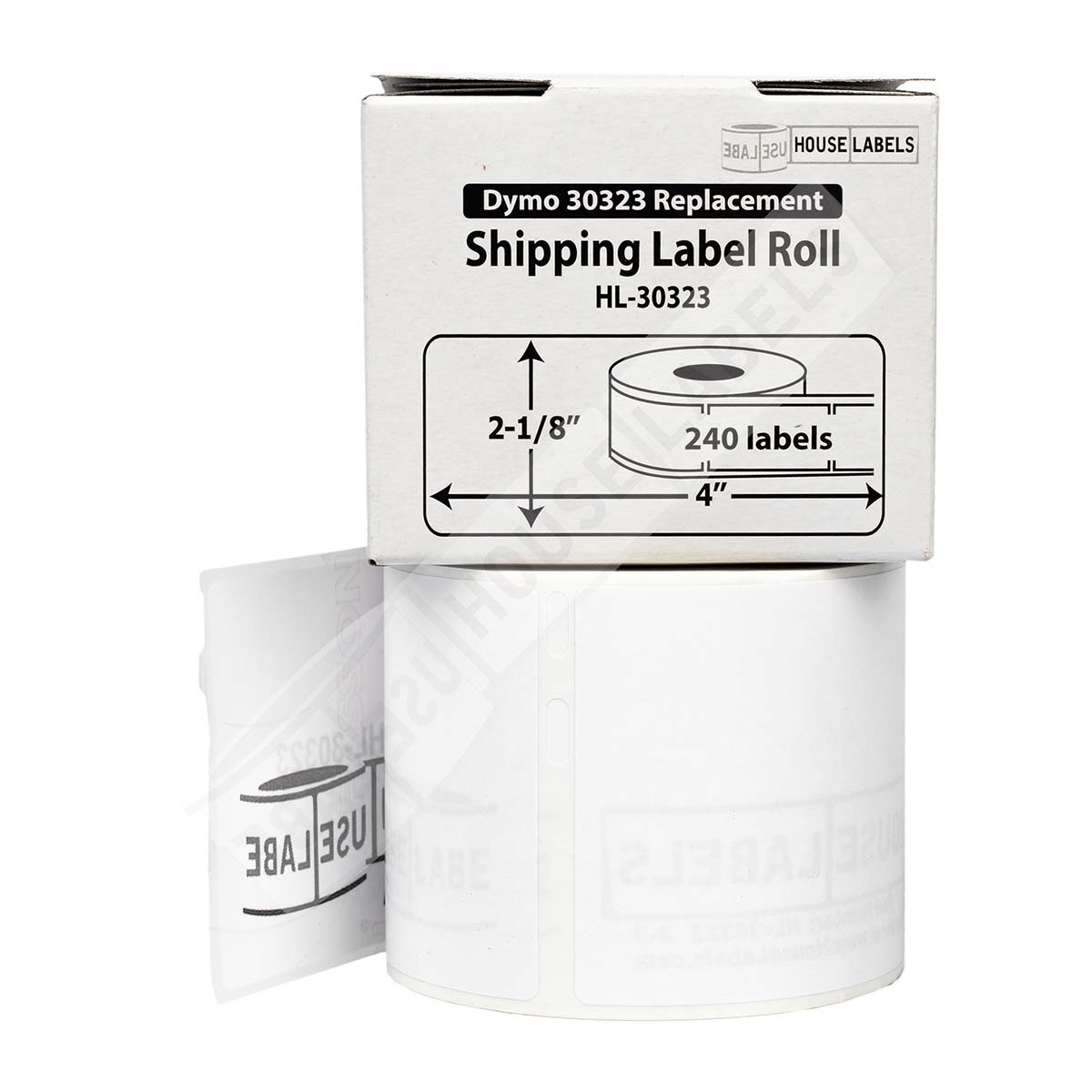 DYMO 30323 Shipping Labels | Permanent Adhesive | HouseLabels.com