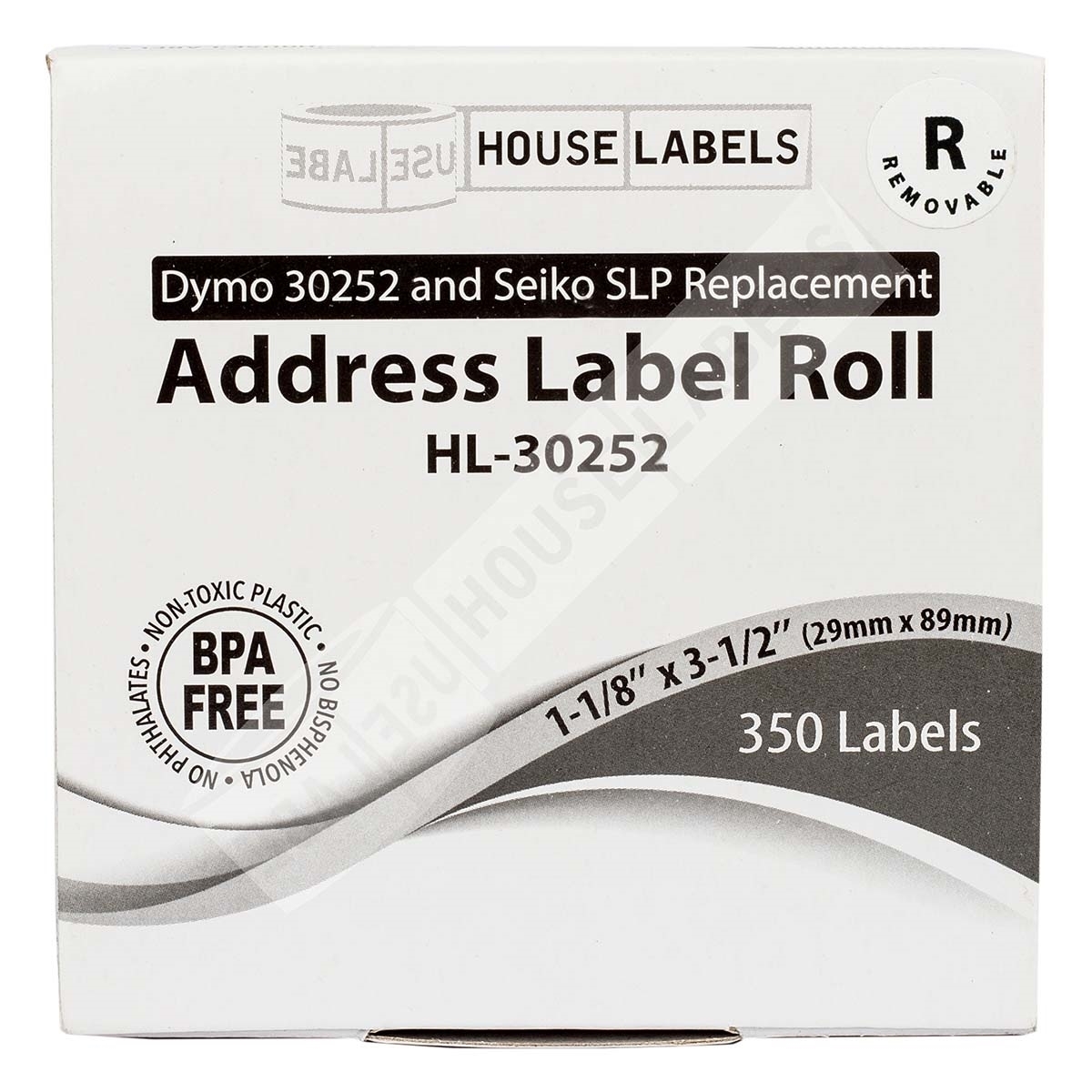 DYMO 30252 | Removable Adhesive | HouseLabels.com