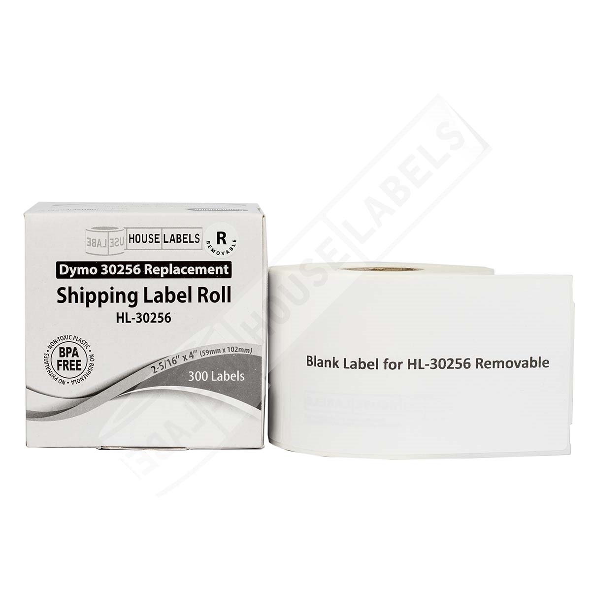 DYMO 30256 | 50 Rolls | Removable Adhesive | HouseLabels.com