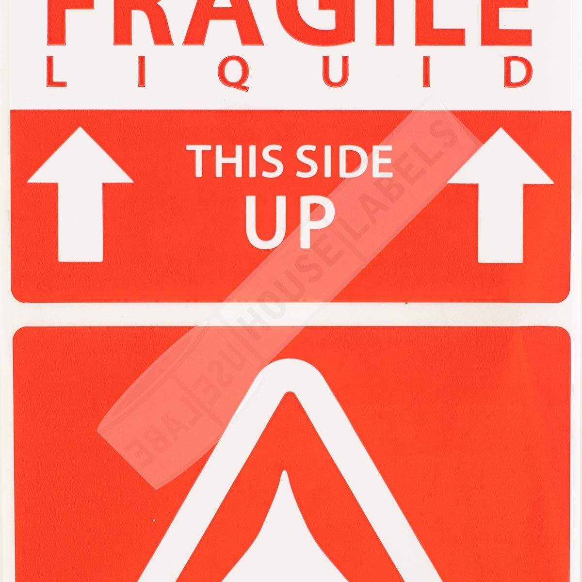 FRAGILE LIQUID THIS WAY UP 3x5 | 8 Rolls | HouseLabels.com
