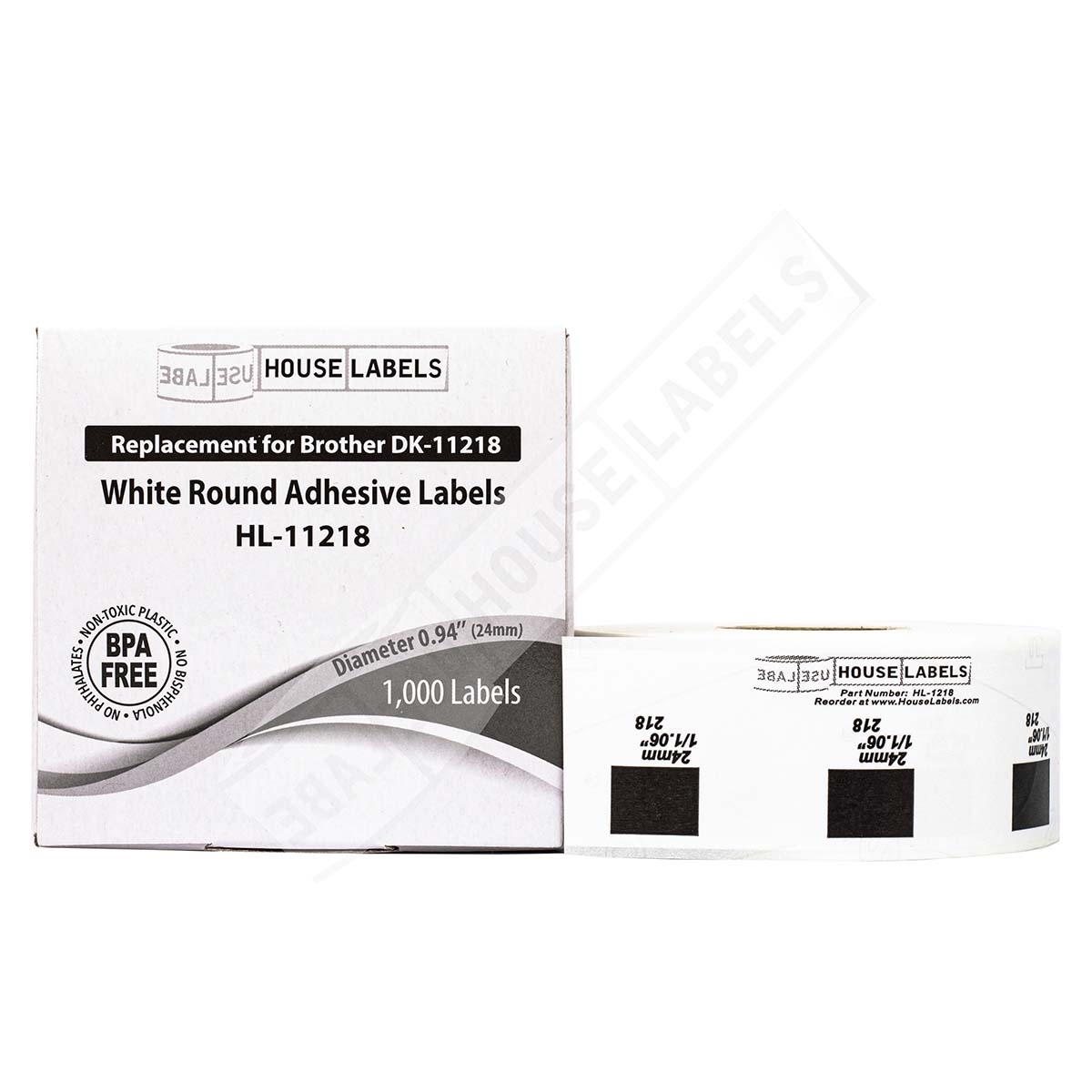 Brother DK 1218 | 12 Rolls | HouseLabels.com
