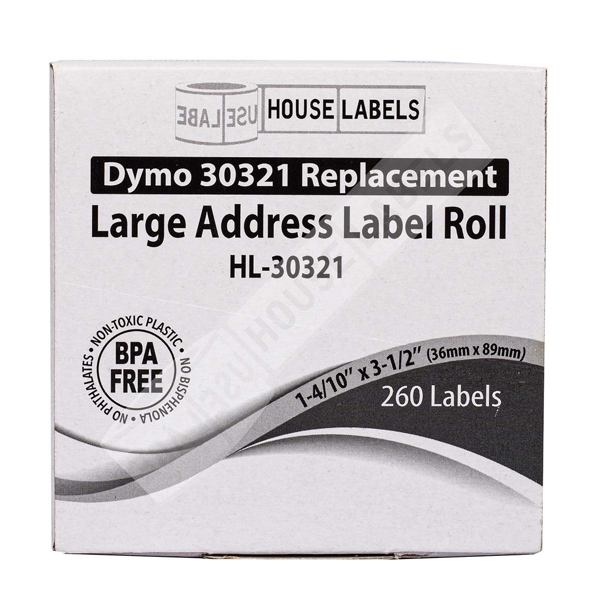 DYMO 30321 Large Address Labels | White | HouseLabels.com