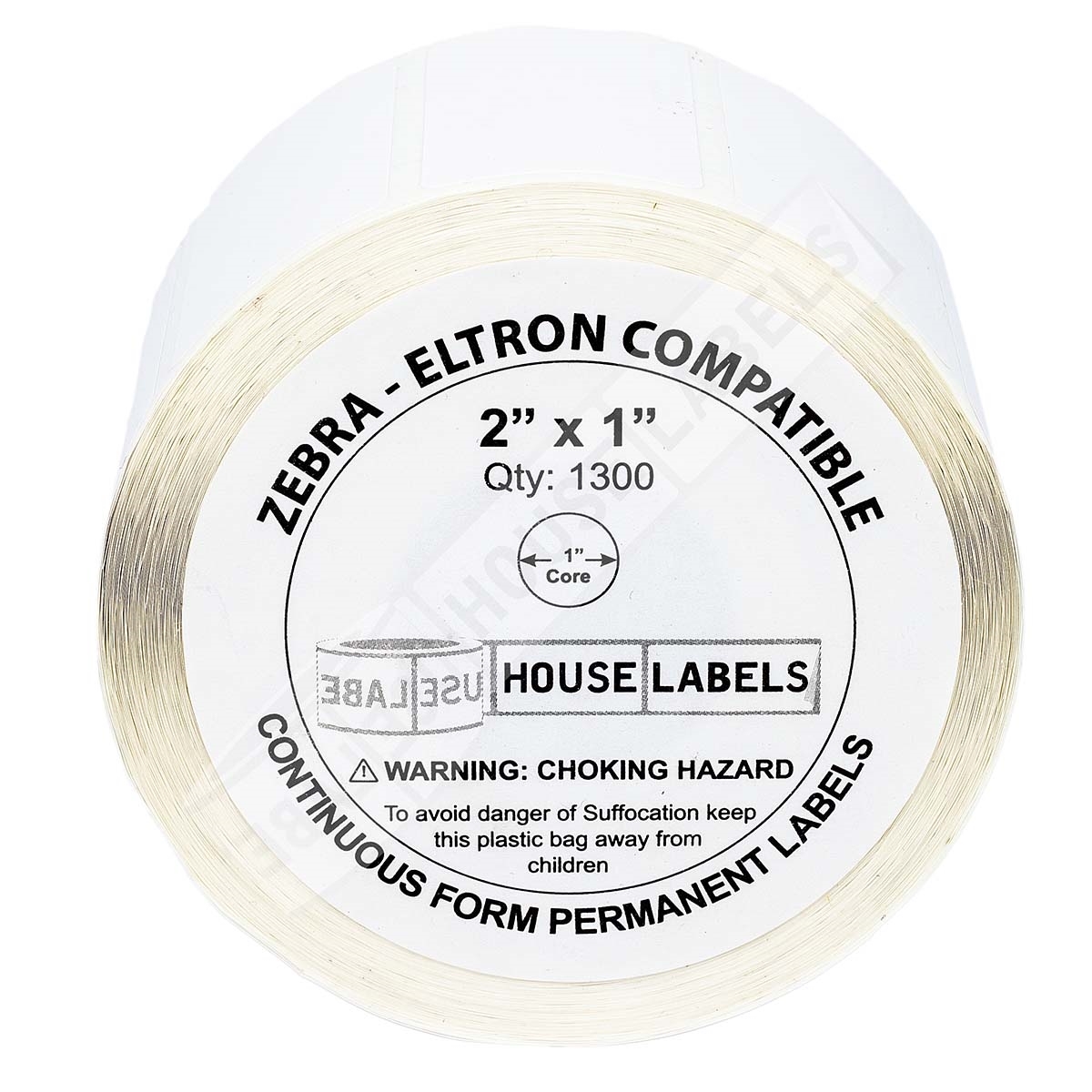 Zebra 2x1 | HouseLabels.com