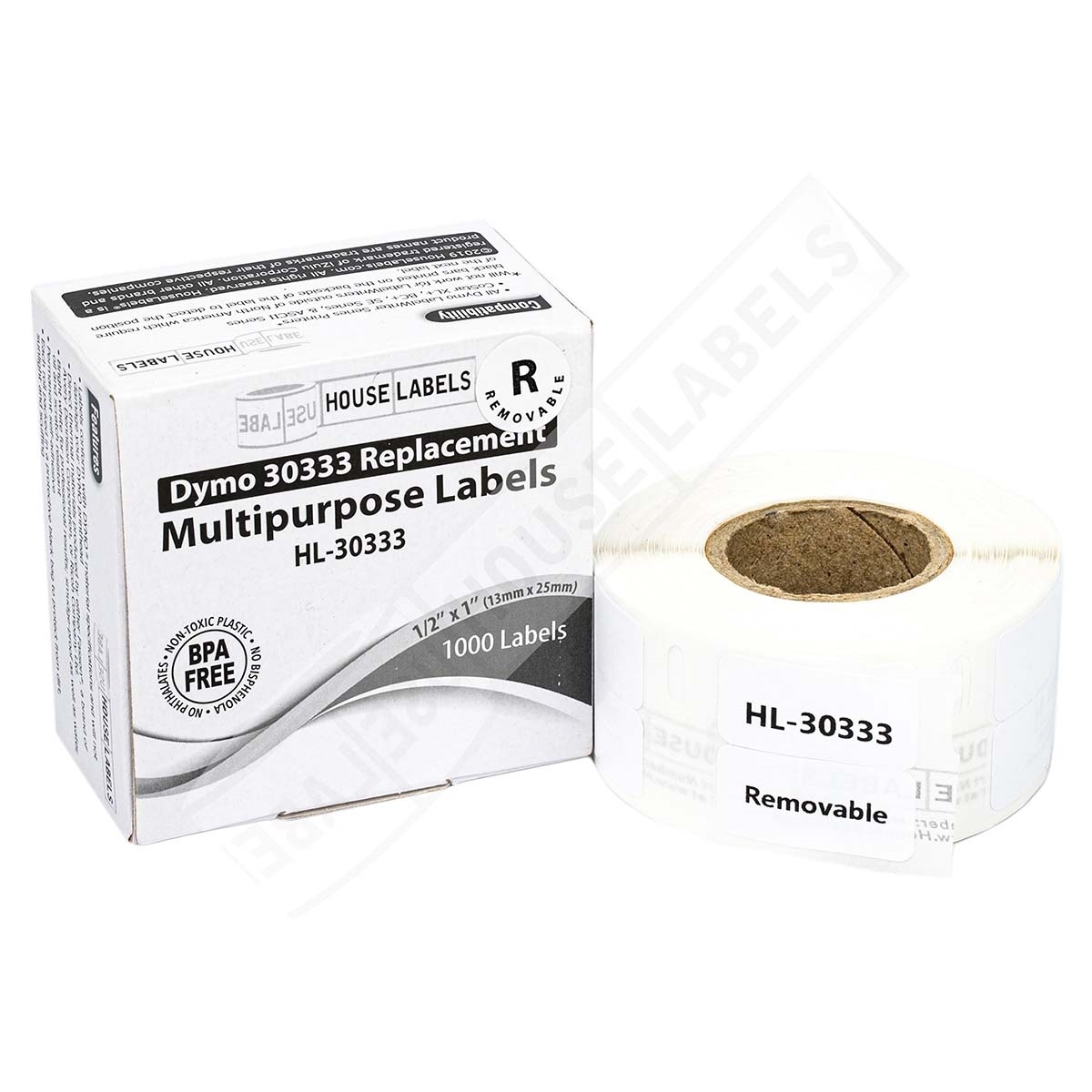 DYMO 30333 | Removable Adhesive | HouseLabels.com