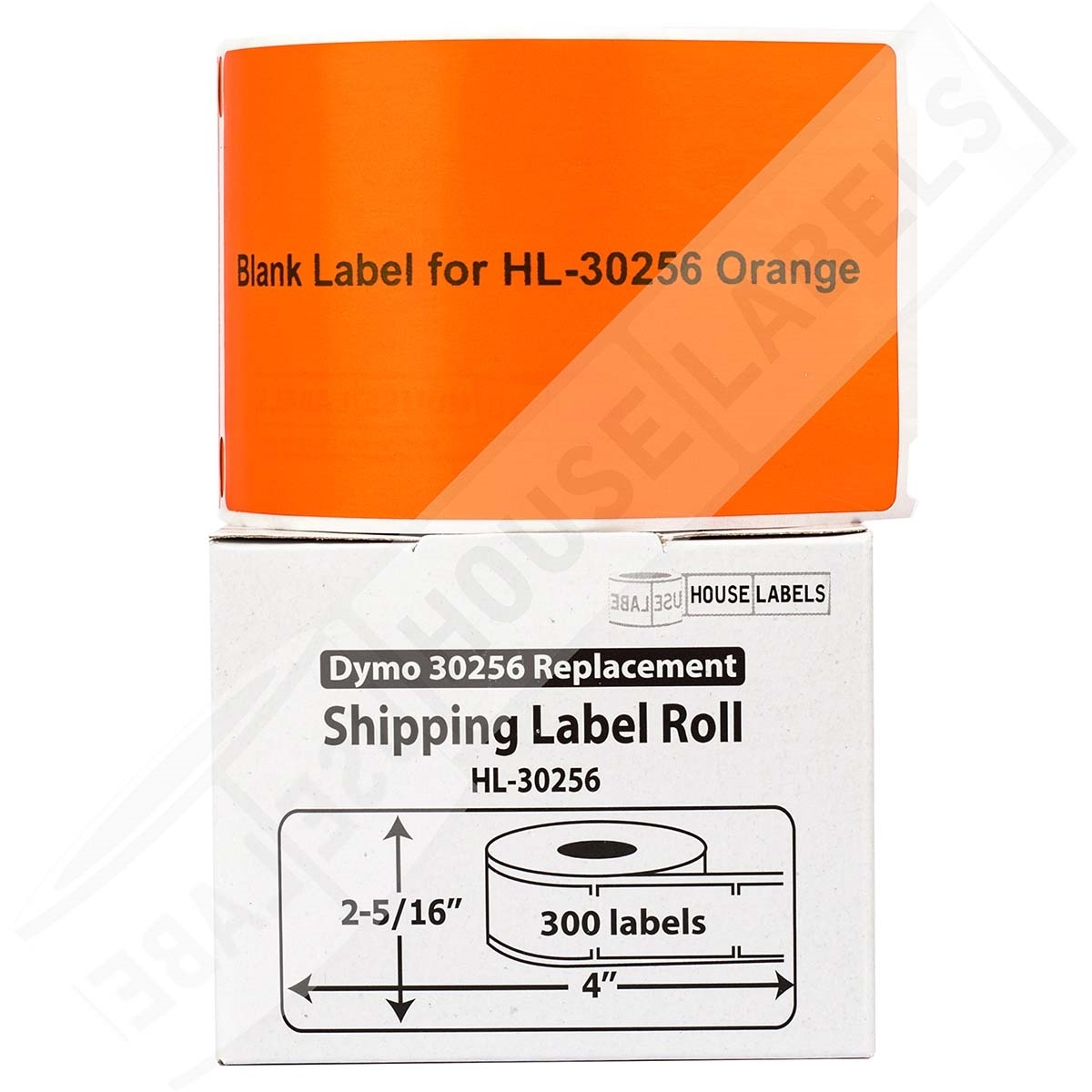 DYMO 30256 | Orange | Removable Adhesive | HouseLabels.com