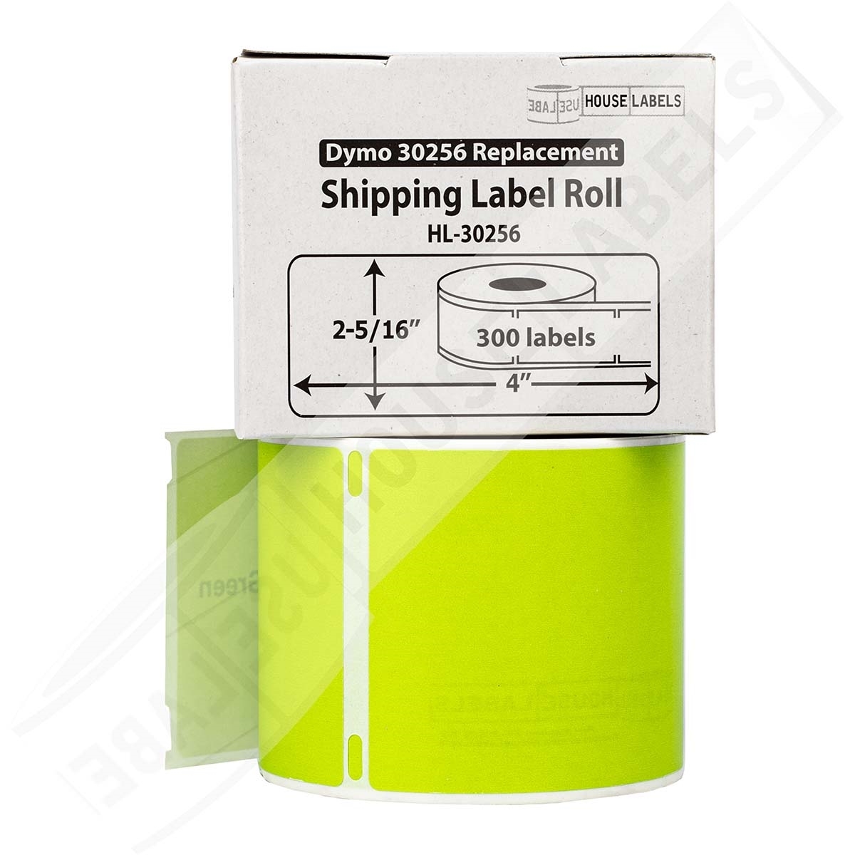 DYMO 30256 | Green | Removable Adhesive | HouseLabels.com