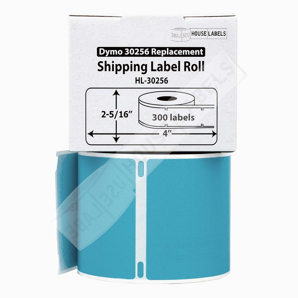 DYMO 30256 | Blue | Removable Adhesive | HouseLabels.com