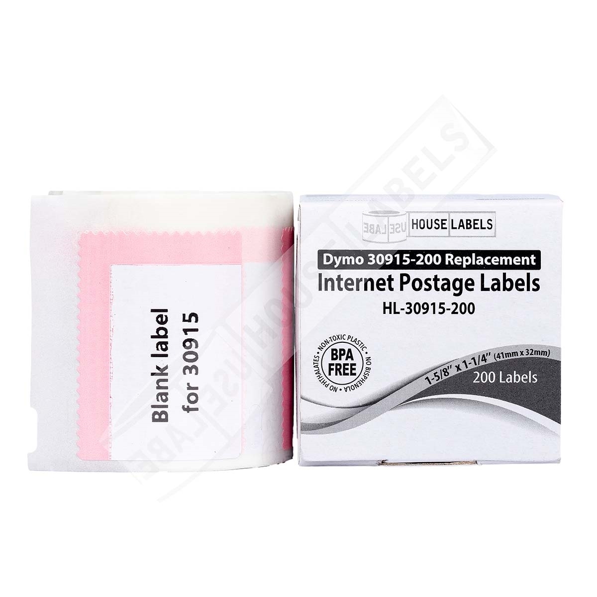 Dymo 30915 - 200 Internet Postage Stamps, 1-5/8" x 1-1/4"