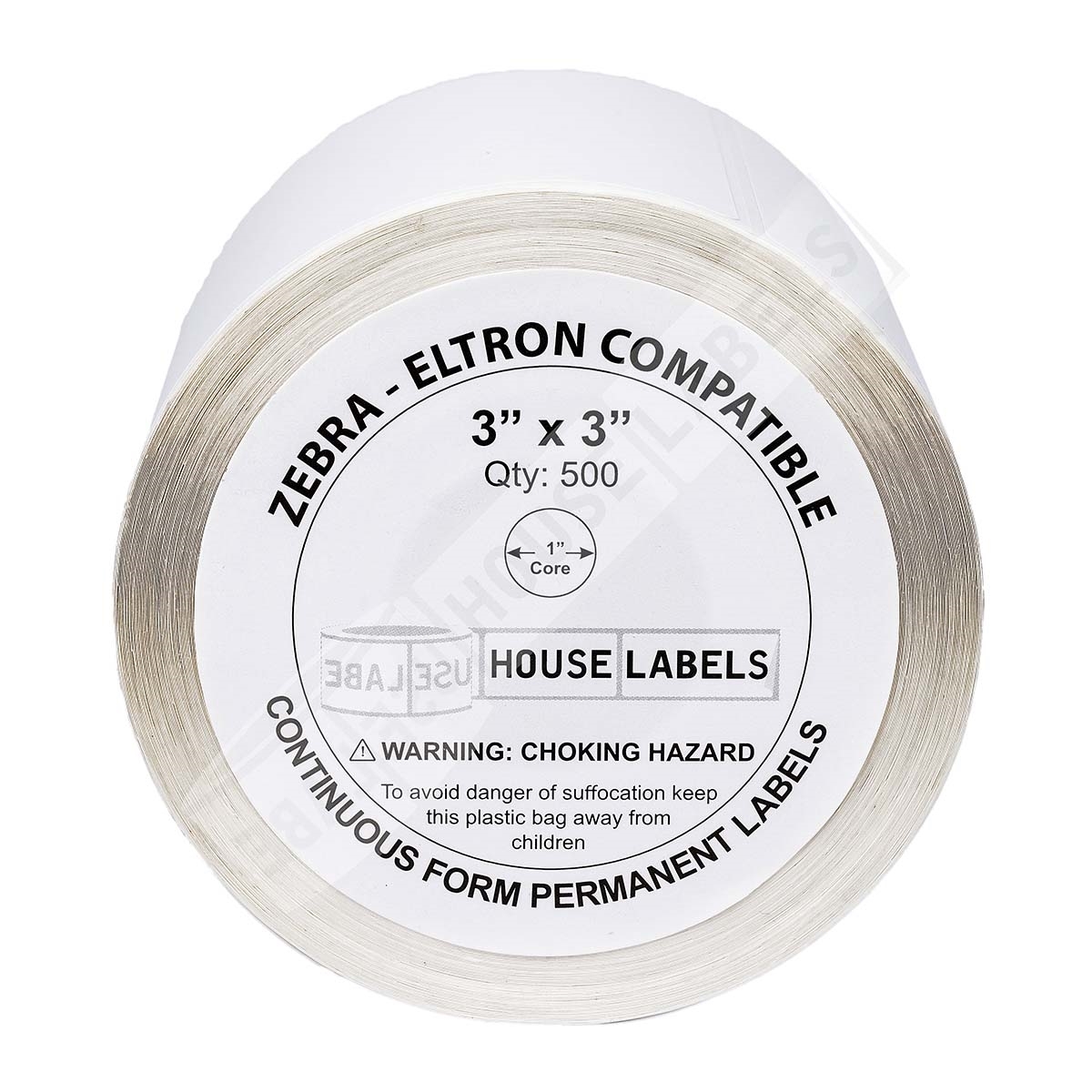 Zebra 3x3 | HouseLabels.com