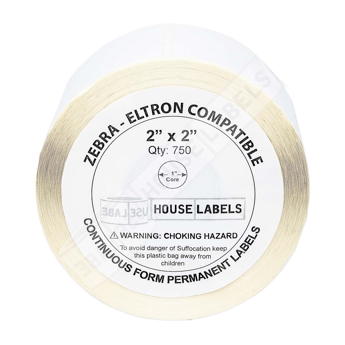 Zebra 2x2 | HouseLabels.com