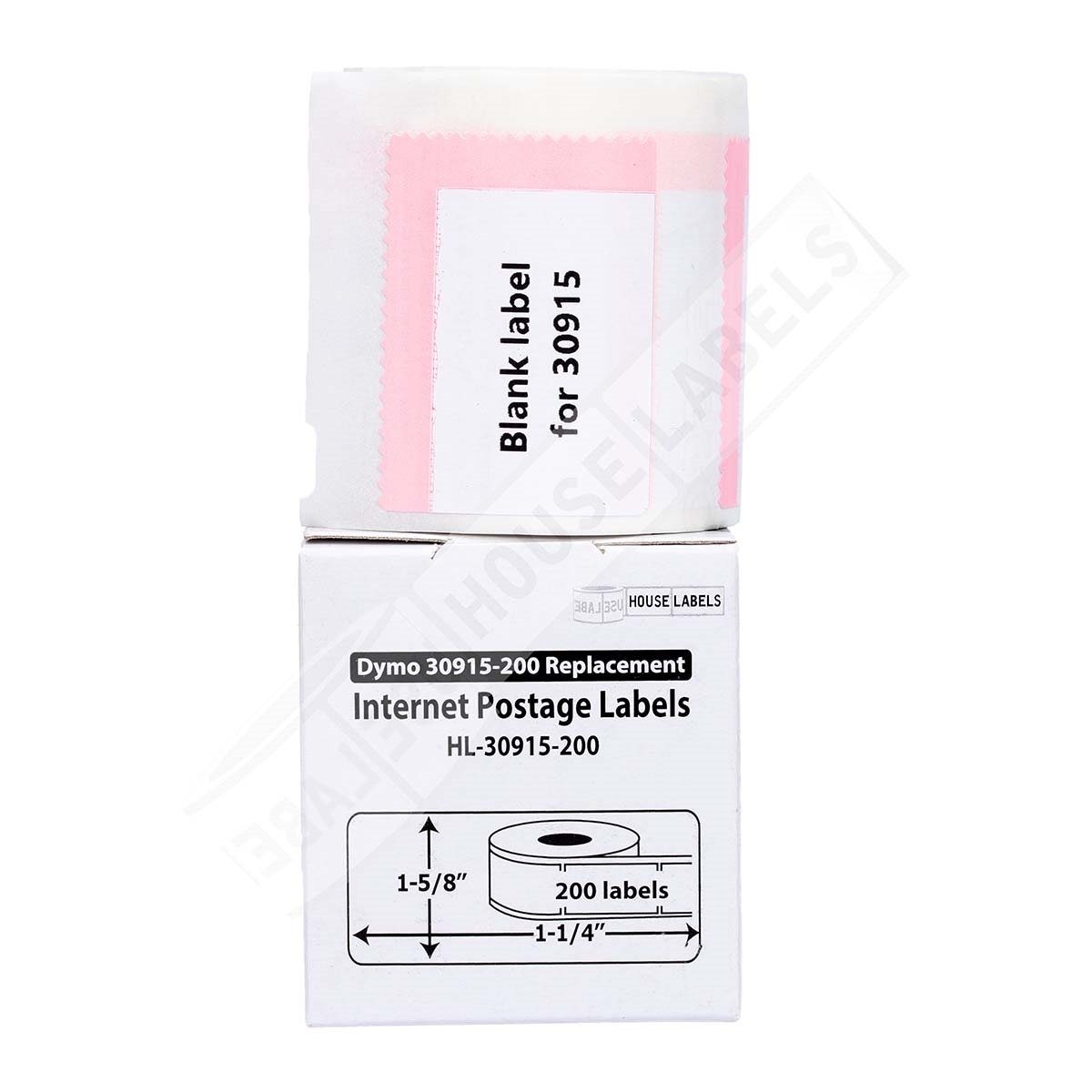6 Rolls, Dymo 30915 Internet Postage Stamps -1-5/8" x 1-1/4"