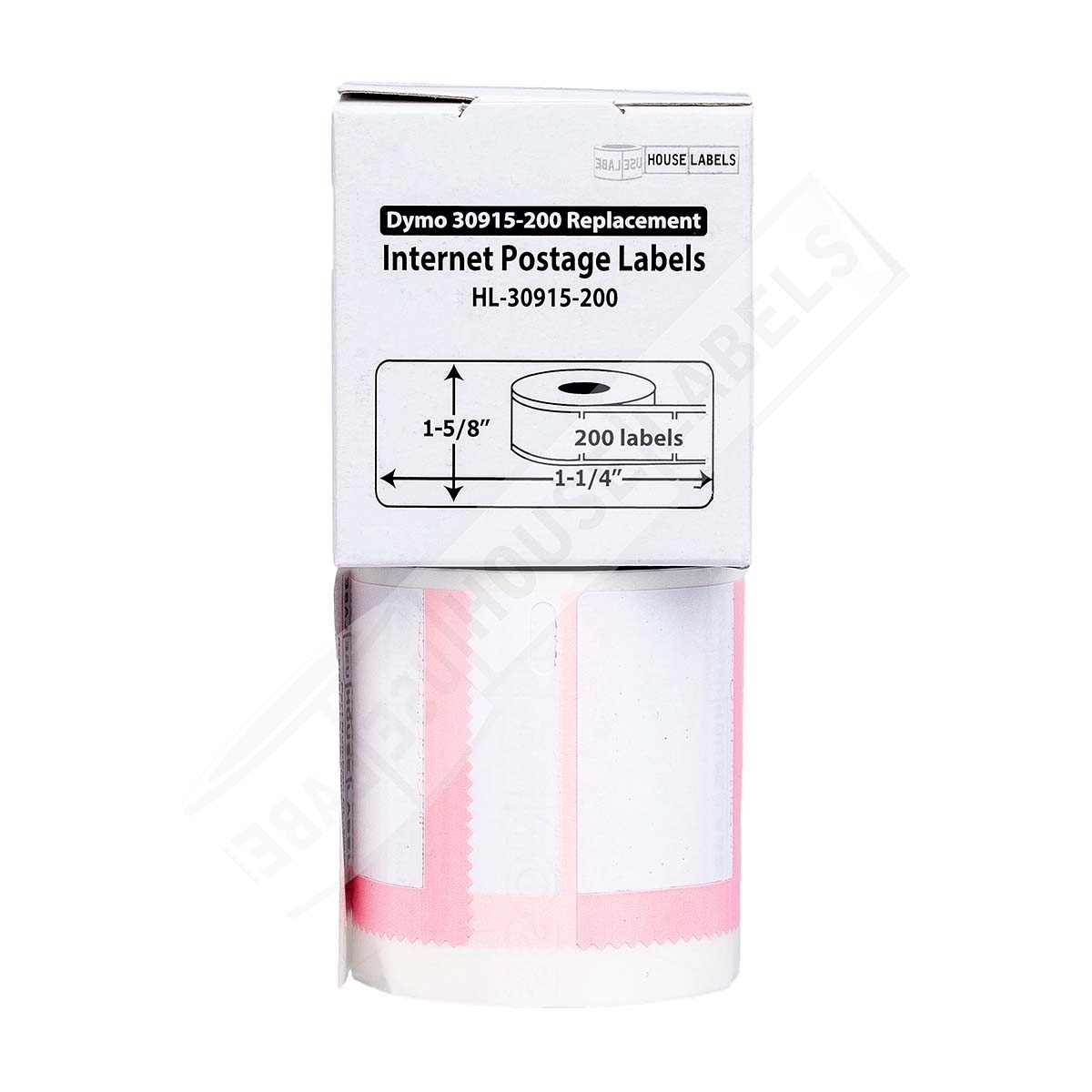 12 Rolls, Dymo 30915 Internet Postage Stamps -1-5/8" x 1-1/4"