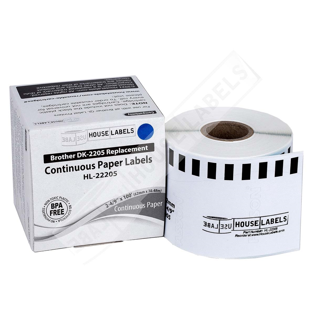 Brother DK 2205 |Blue | HouseLabels.com