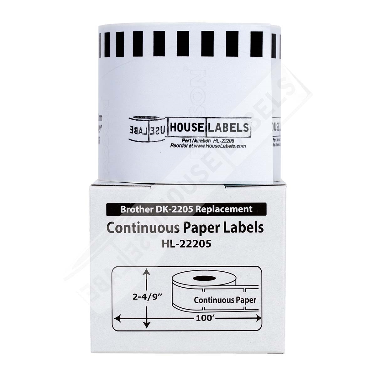 Brother DK 2205 |Blue | HouseLabels.com