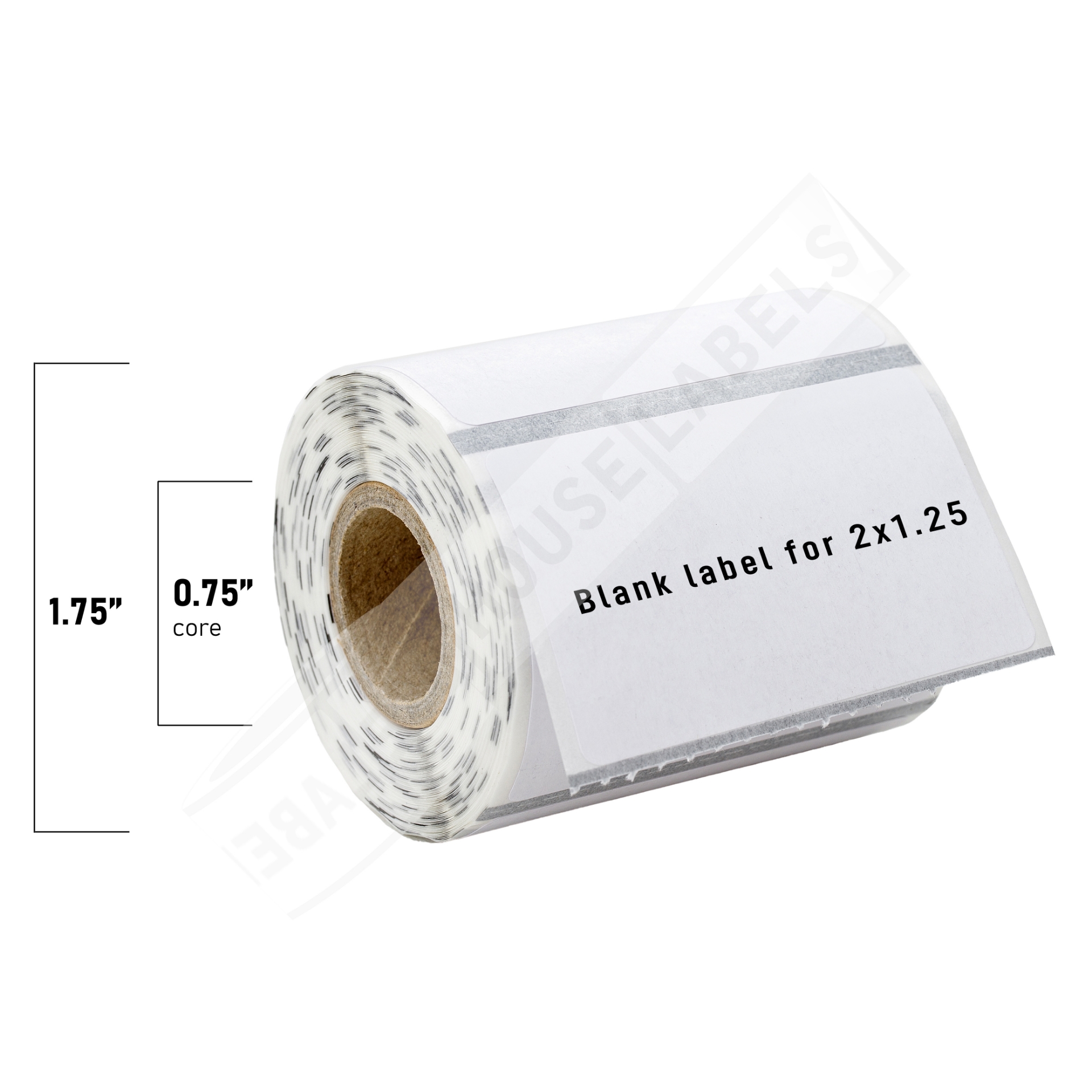 Zebra Direct Thermal Labels White 2x1.25 (10 Rolls with Shipping)