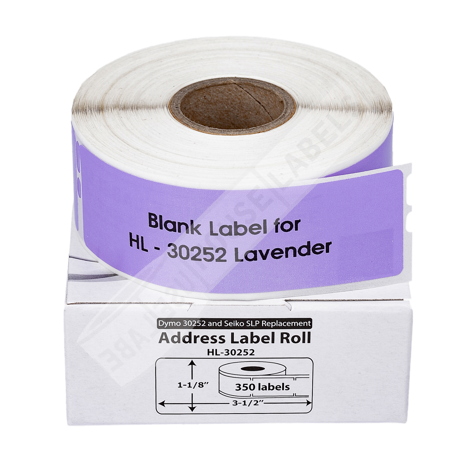 DYMO 30252 | 6 Lavender Rolls | HouseLabels.com