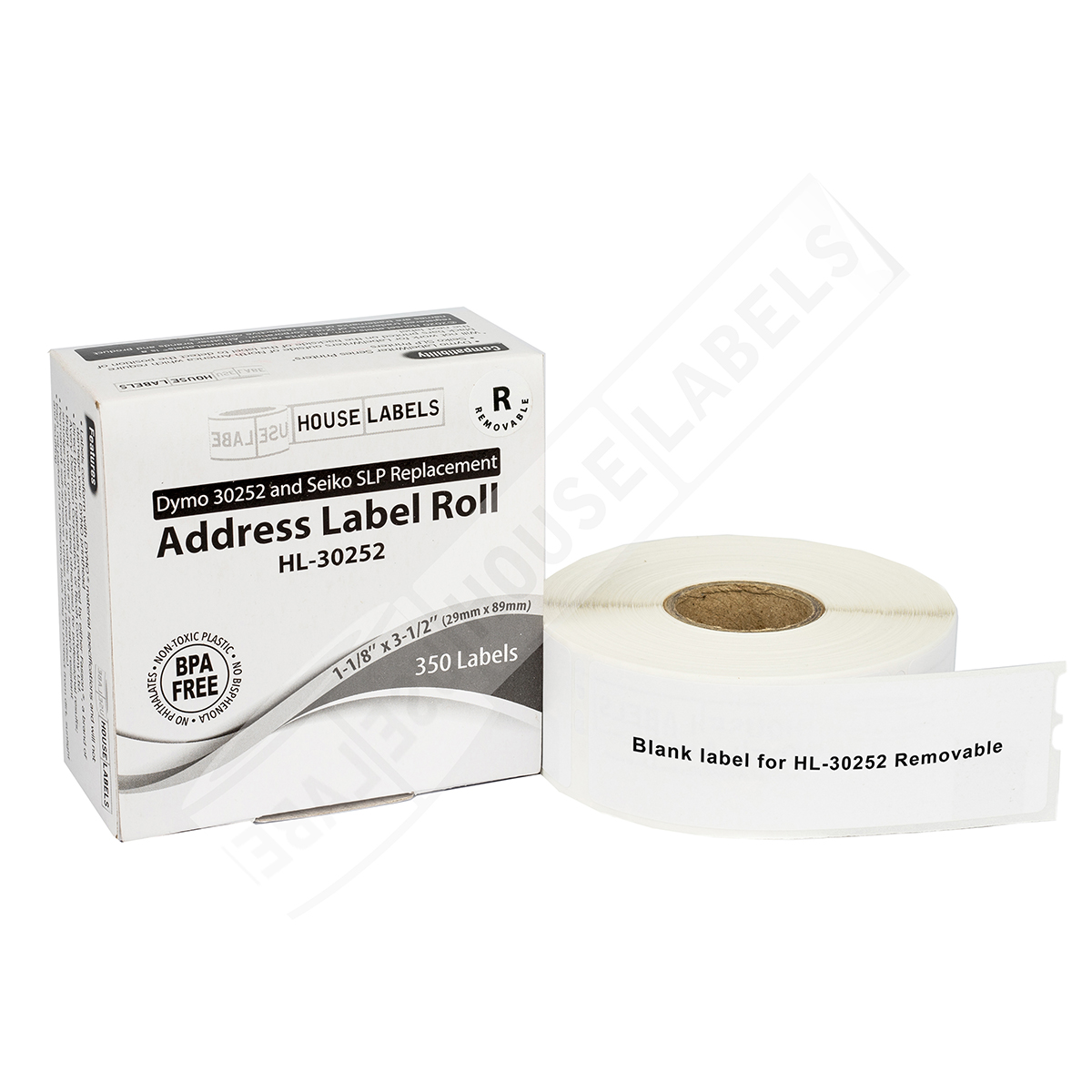 DYMO 30252 | Removable Adhesive | HouseLabels.com