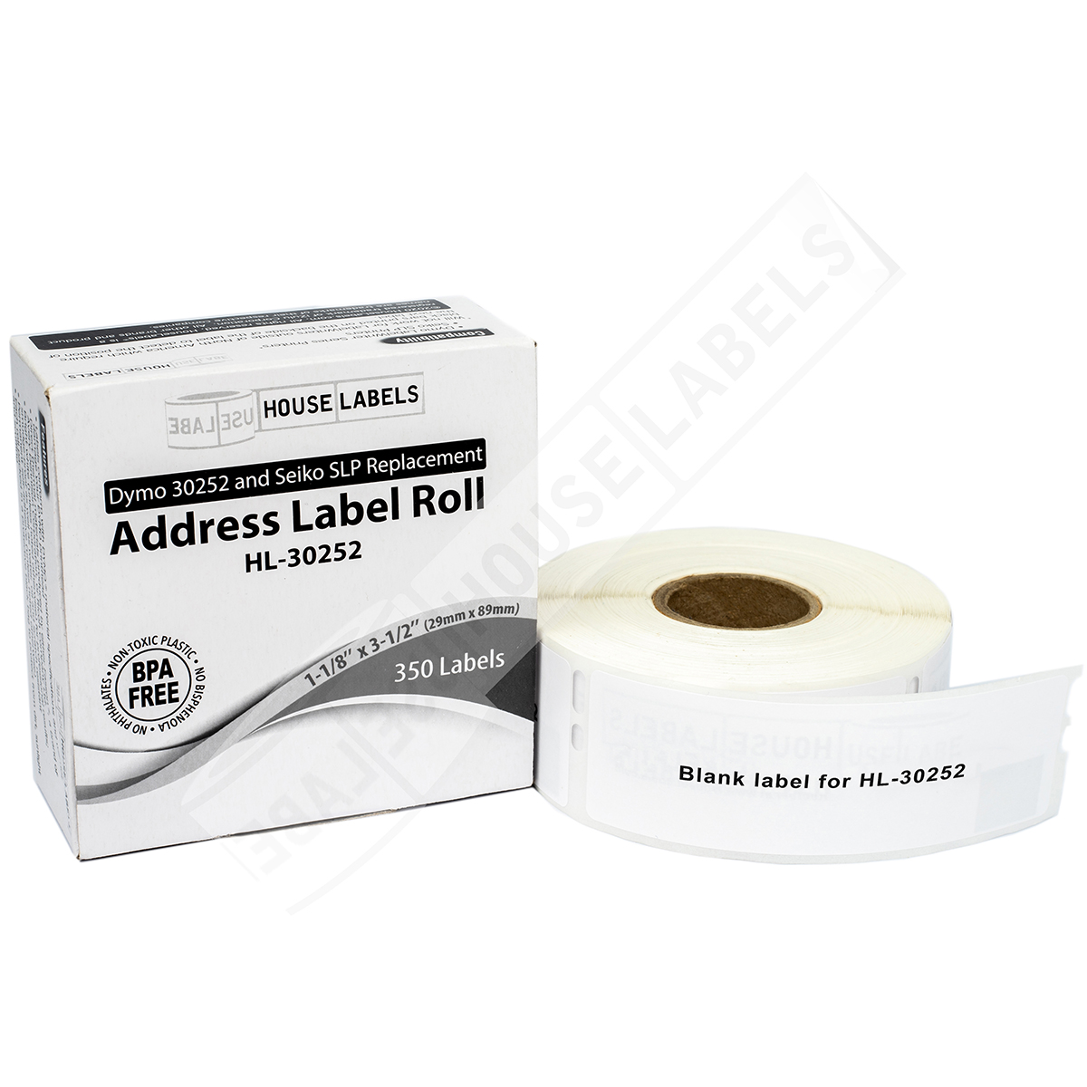 DYMO 30252 Address Labels | 1" Core | HouseLabels.com