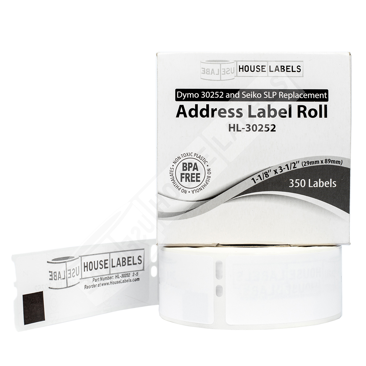 DYMO 30252 Address Labels | 1" Core | HouseLabels.com