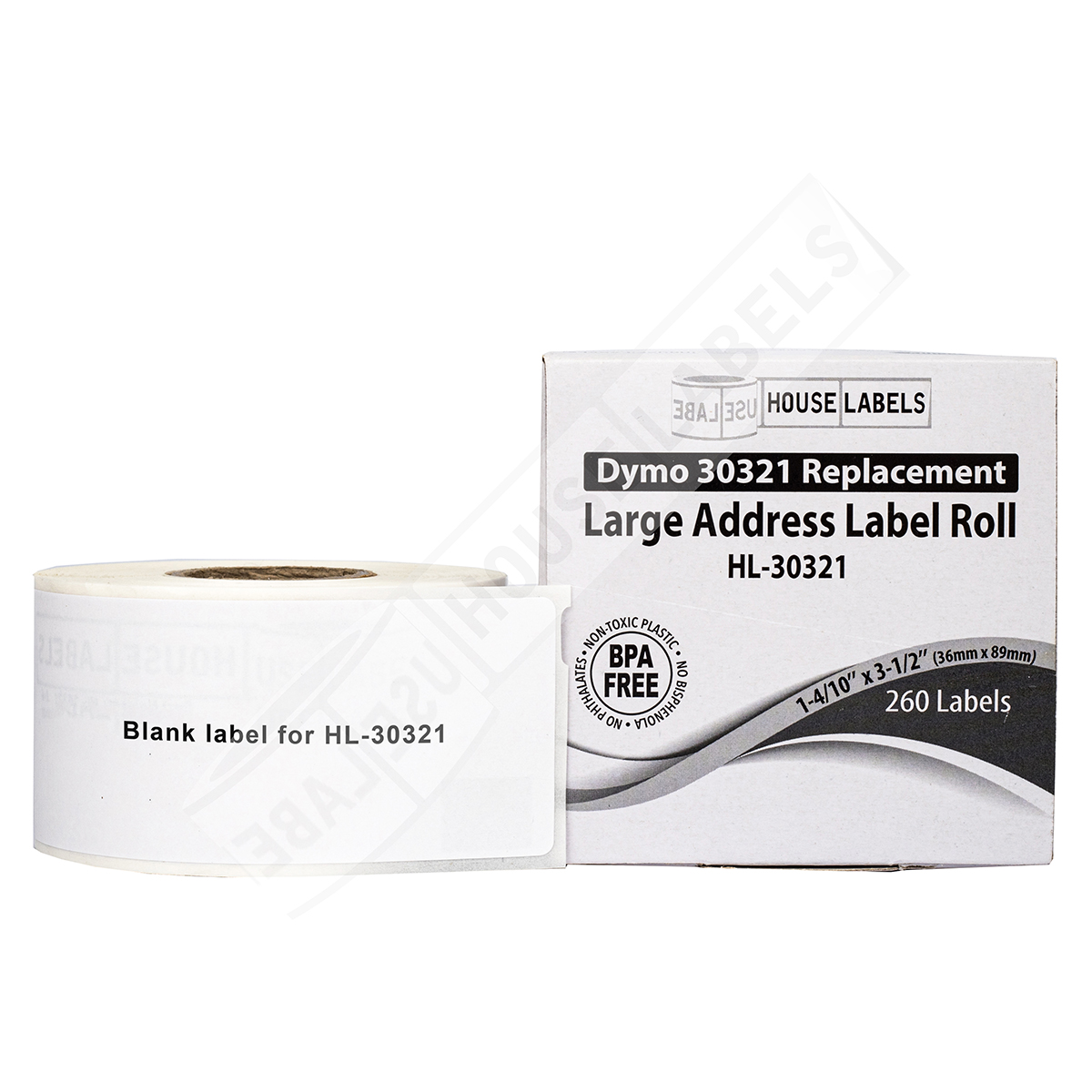 DYMO 30321 Large Address Labels | White | HouseLabels.com