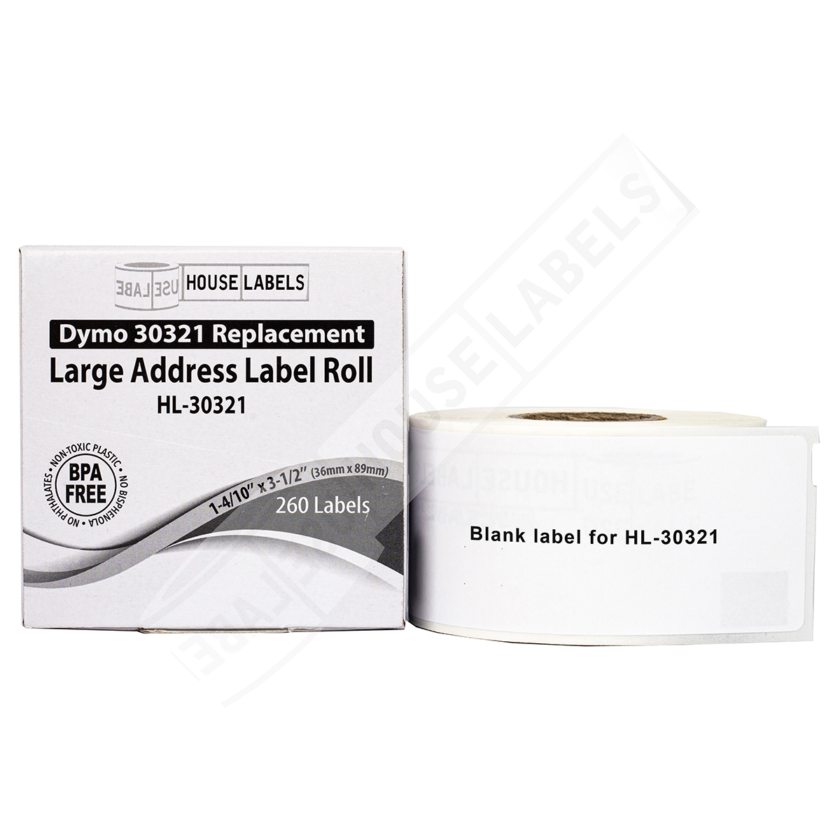 DYMO 30321 Large Address Labels | White | HouseLabels.com