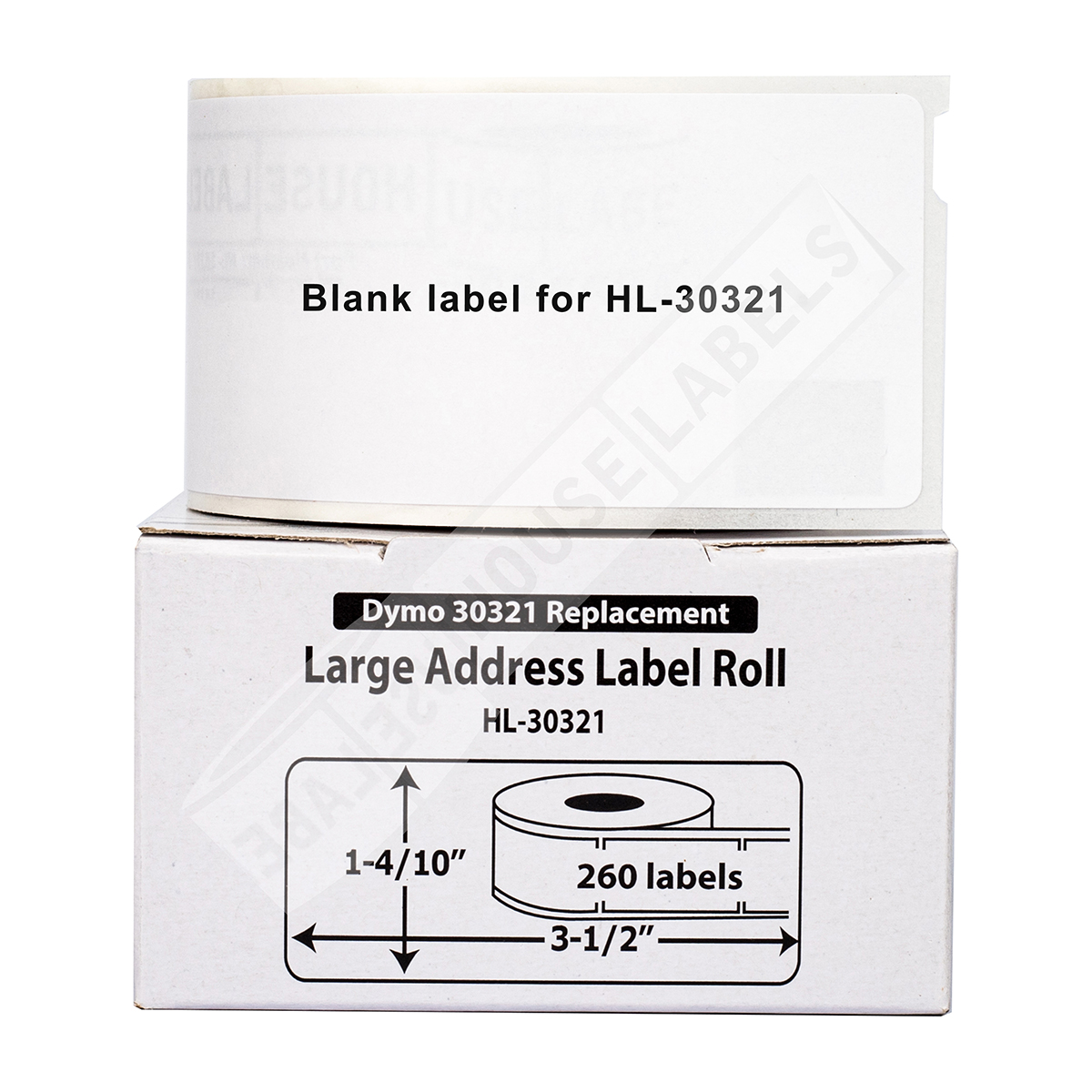 DYMO 30321 Large Address Labels | White | HouseLabels.com