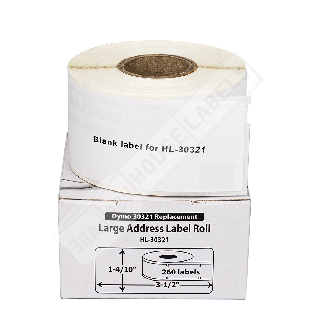 DYMO 30321 Large Address Labels | White | HouseLabels.com
