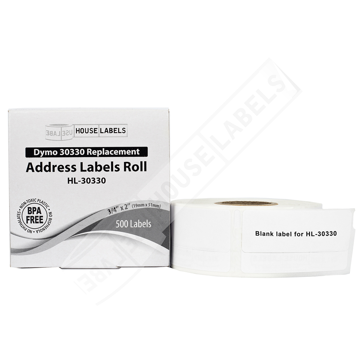 DYMO 30330 Return Address Label | White | HouseLabels.com