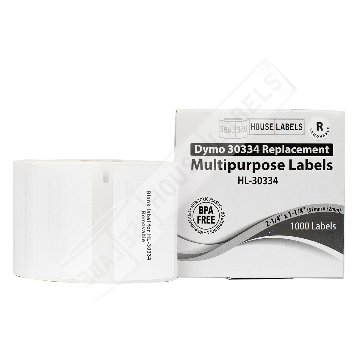 DYMO 30334 | Removable Adhesive | HouseLabels.com