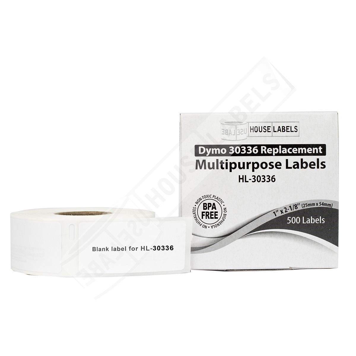 Dymo 30336 Multipurpose Labels | 1"Core | Houselabels.com