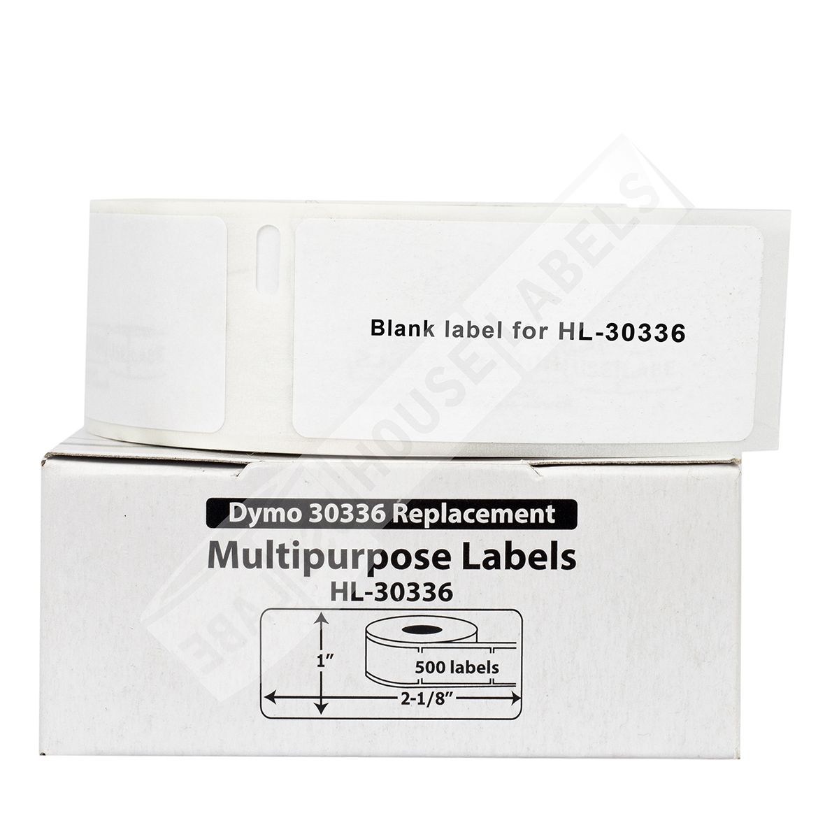 Dymo 30336 Multipurpose Labels | 1"Core | Houselabels.com