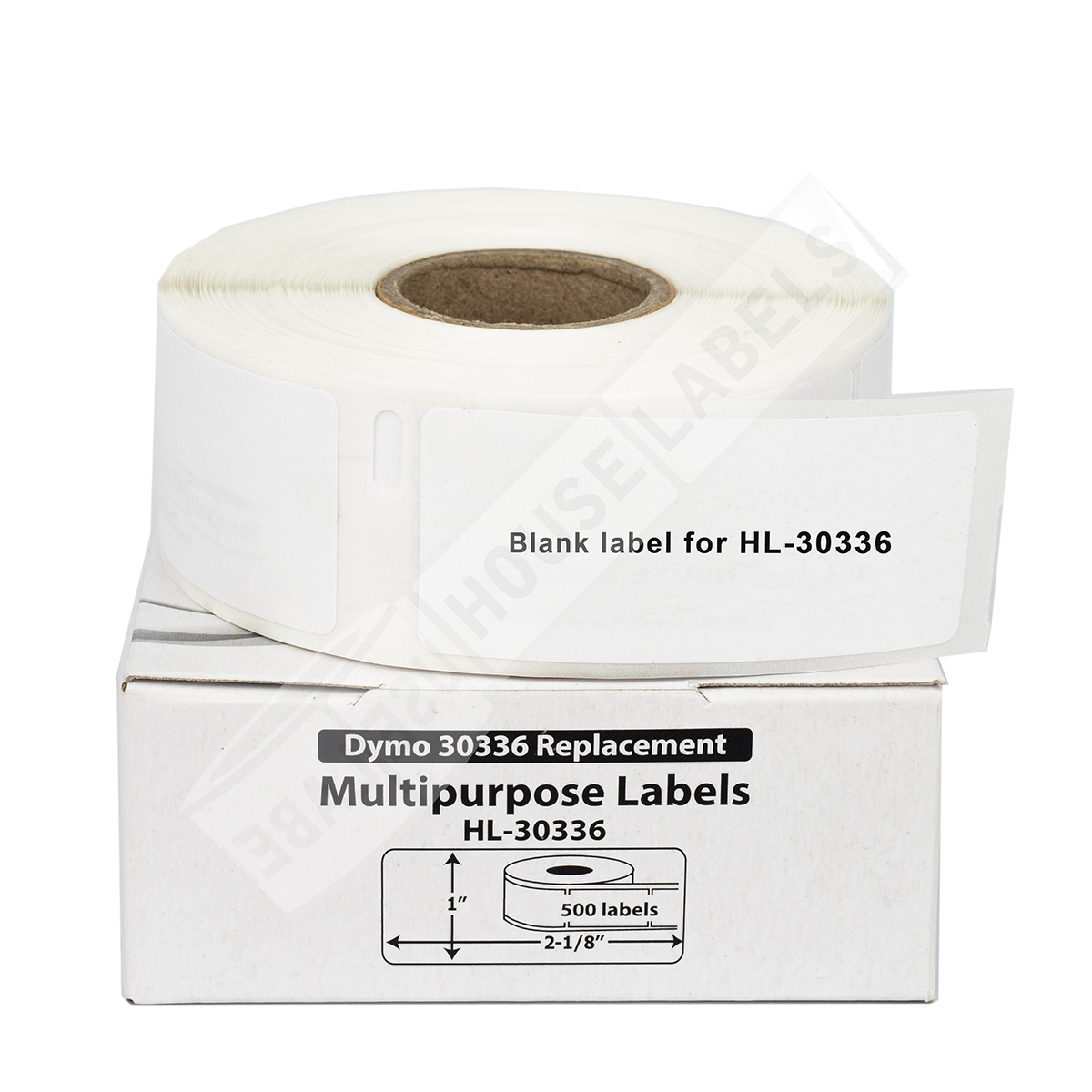 Dymo 30336 Multipurpose Labels | 1"Core | Houselabels.com
