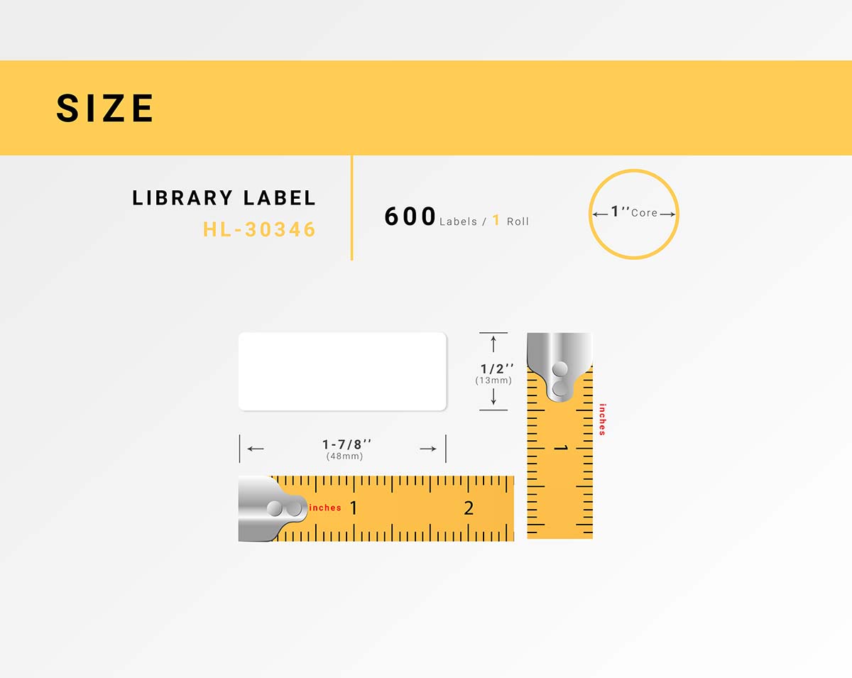 Dymo 30346 Multipurpose Labels | 1"Core | Houselabels.com