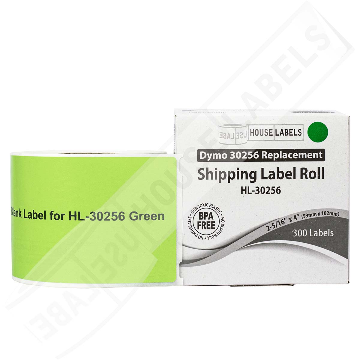 DYMO 30256 | 18 Green Rolls | HouseLabels.com