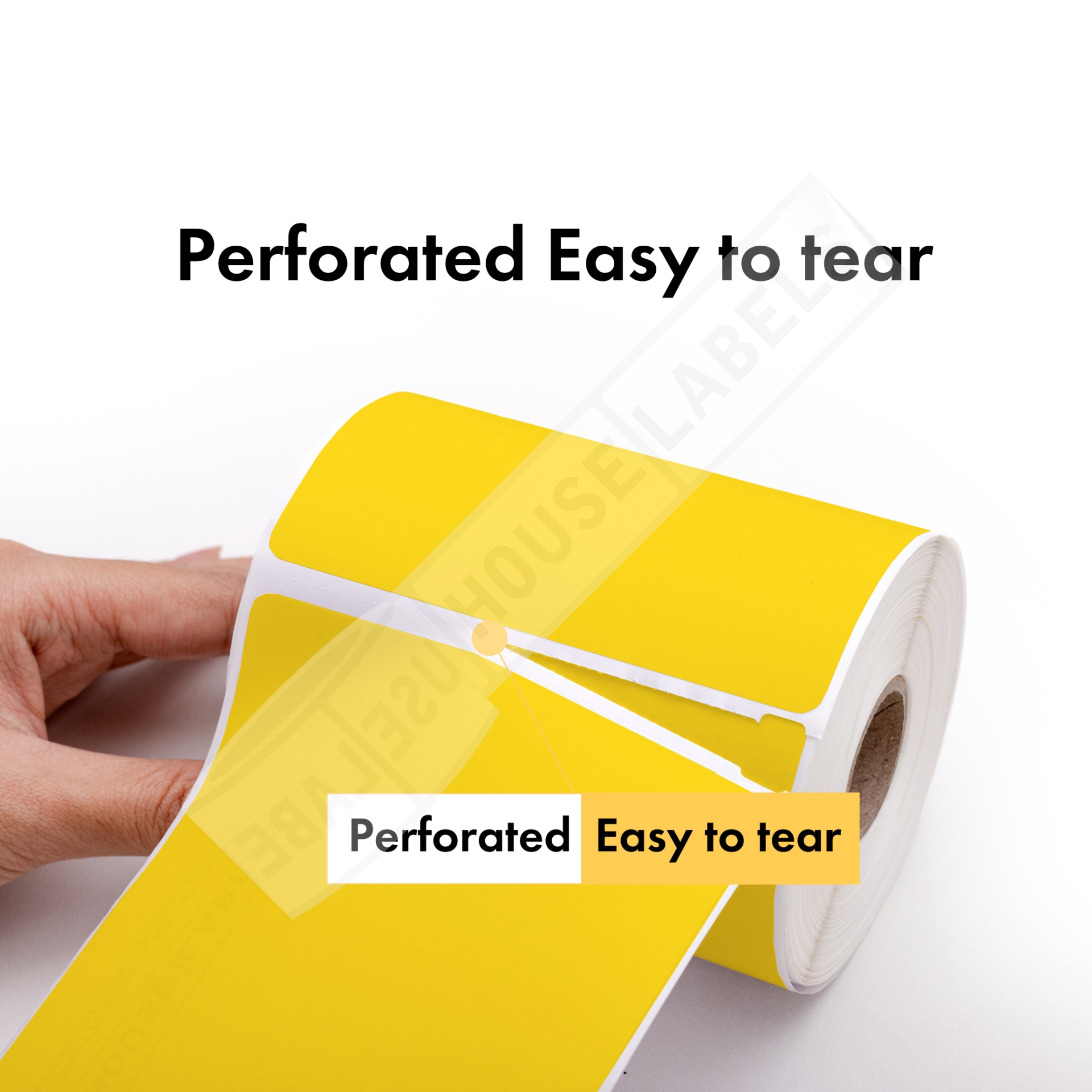 DYMO 30256 | Yellow | Removable Adhesive | HouseLabels.com