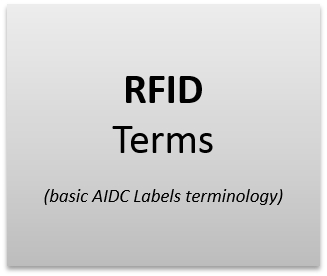 RFID Terminology Referenced by AIDC Labels